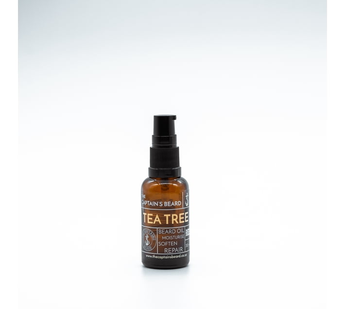 The Captain's Beard Tea Tree Beard Hair Oil (30 ml) | Makro