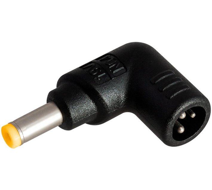 Lvsun PSU-TIP-N04-19V 19V 3-Pin Tip No.4 Power Plug (Black) | Makro