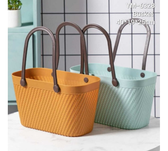 Bunlicious Plastic YM-6328 Storage Basket (Pack of 2) | Makro