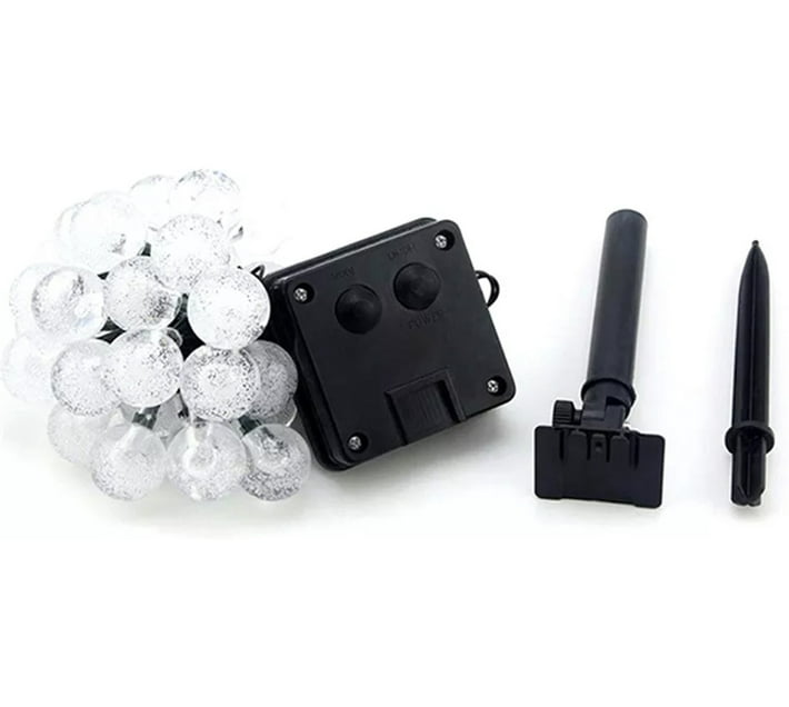 Ditabol LED Solar Lights 5m x 20m LED Solar Light (White, Pack of 1 ...