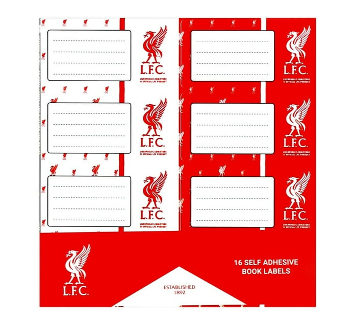 Liverpool Book Labels | Makro