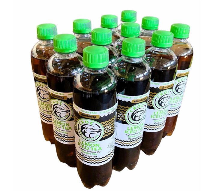 Someone’s in a Makro Croc Sparkling Sugar Free Iced Tea Lemon 500ml 12 Pack Mood