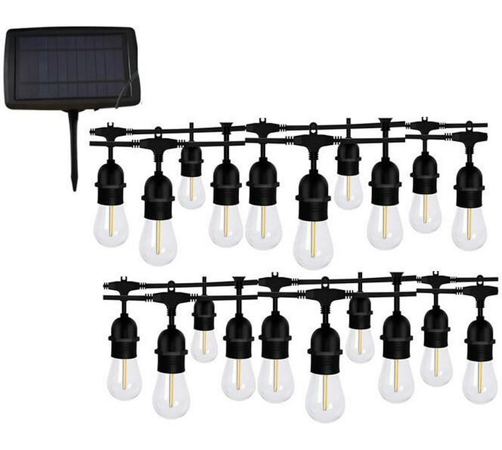 Generic Large solar panel lights detachable bulb Incandescent Wall ...