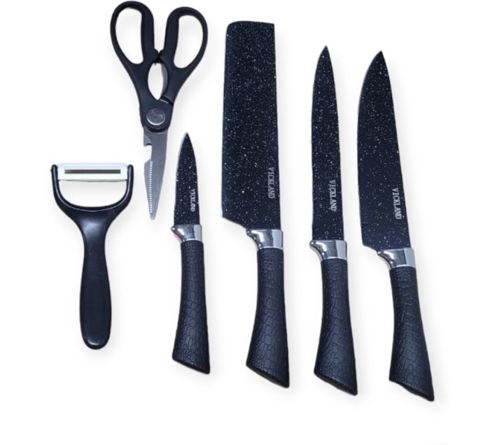 UMLILO LOGISTICS 6 Piece Stainless Steel Multipurpose VICKLAND 1831410 ...