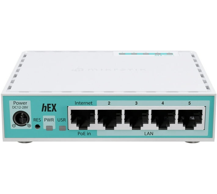 MikroTik MikroTik hEX Refresh E50UG 1518 Mbps Router (Multicolour, NA ...