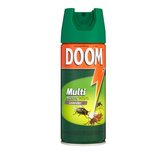 Buy Doom Multi Insects Aerosol Spray Lavender 300ml in Bulk | Makro ...