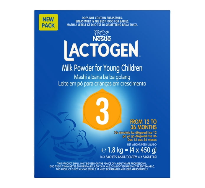 Buy Nestle Lactogen Stage 3 Milk Powder for Young Children 1.8kg in ...