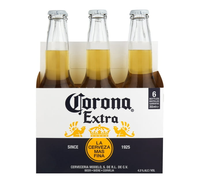 Buy Corona Extra Beer Bottles 6 x 355ml in Bulk | Makro Business