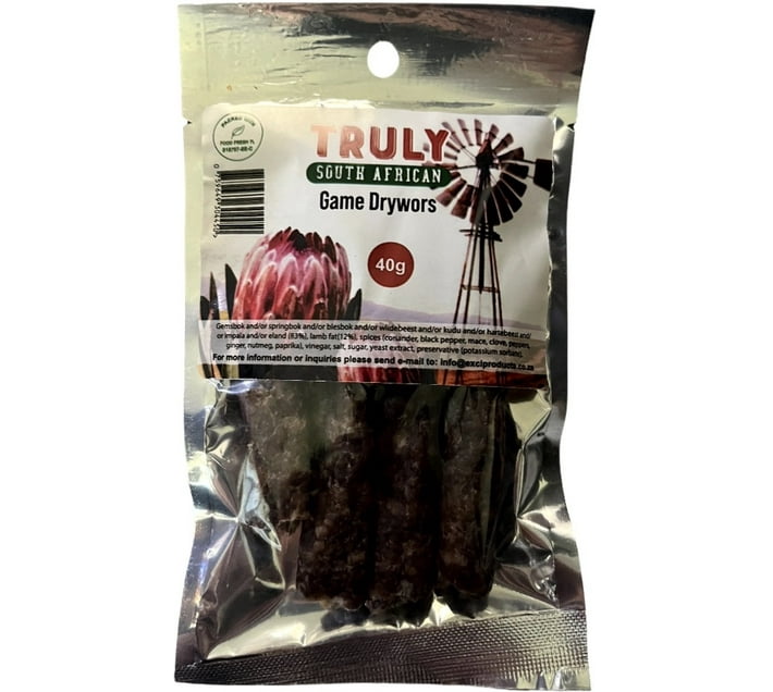 Truly South African Game Dry Wors (5 x 200 g) | Makro