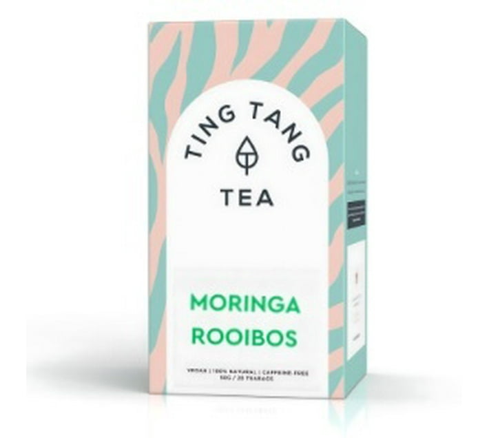 Ting Tang Tea Moringa Rooibos Tea Herbal Tea Bags Box (20 Sachets) | Makro