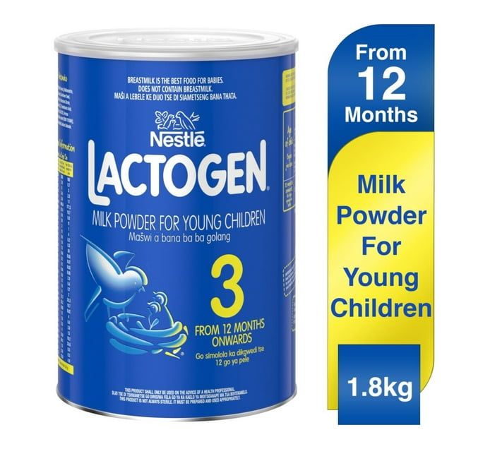 Nestle Lactogen Infant Milk Formula Gentle Growth 3 (1 x 1.8kg) | Makro