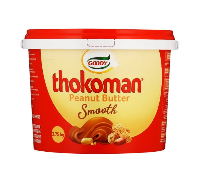 Buy Thokoman Peanut Butter Smooth (4 x 2.75kg) in Bulk | Makro Business