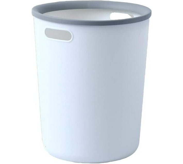 Buy Bathroom Waste Bin Navy 321256 Plastic Dustbin (White) in Bulk ...