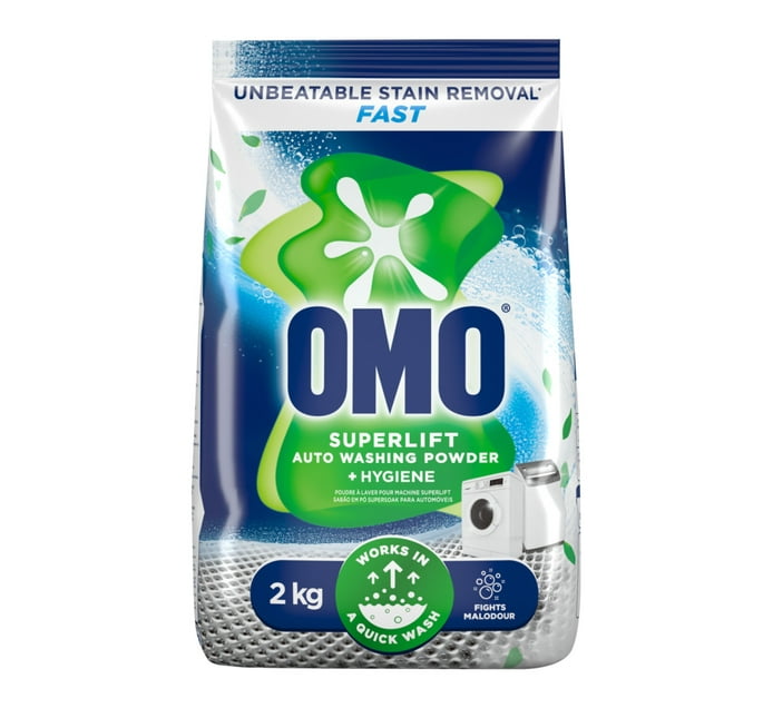 Buy Omo Auto Washing Powder Hygiene (9 x 2kg) in Bulk | Makro Business