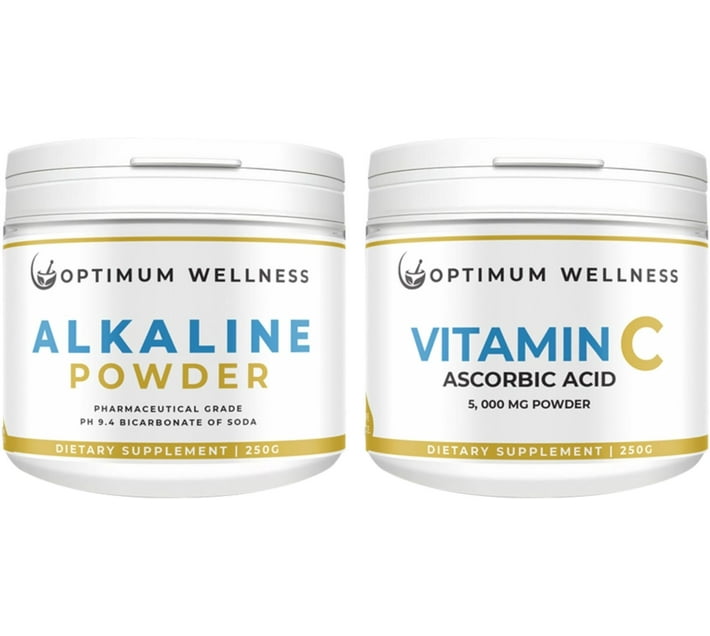 Buy Optimum Wellness Alkaline Powder with Vitamin C - Alkalised Vitamin ...