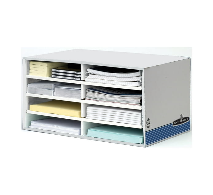 Someone’s in a Makro Bankers Box System Series Desktop Sorter Mood