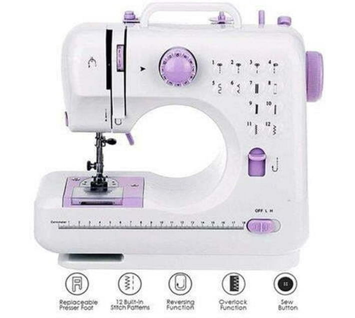 Ashcom Dream Stitch Electric Sewing Machine ( Built-in Stitches 12) | Makro