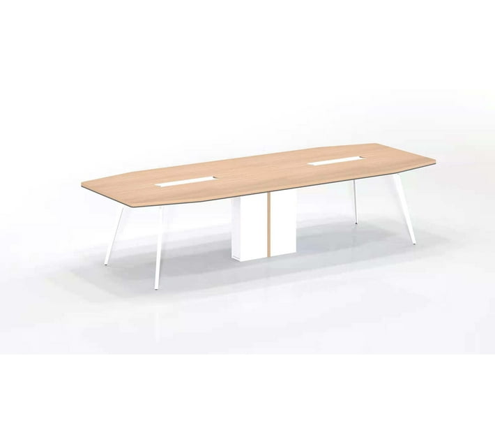GOF Furniture NA Solid Wood Office Table (Free Standing, Finish Colour ...
