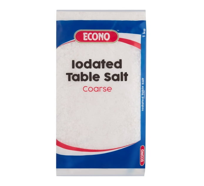 Buy Econo Salt Coarse (5 x 1kg) in Bulk | Makro Business
