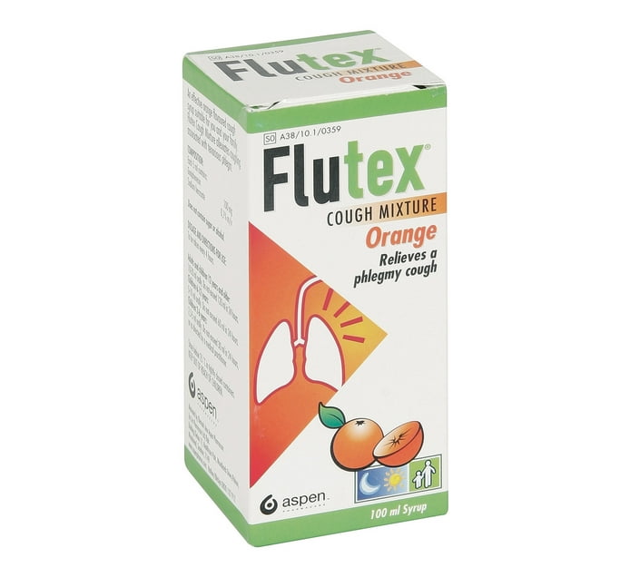 Buy Flutex Cough Mixture Orange (6 x 100ml) in Bulk | Makro Business