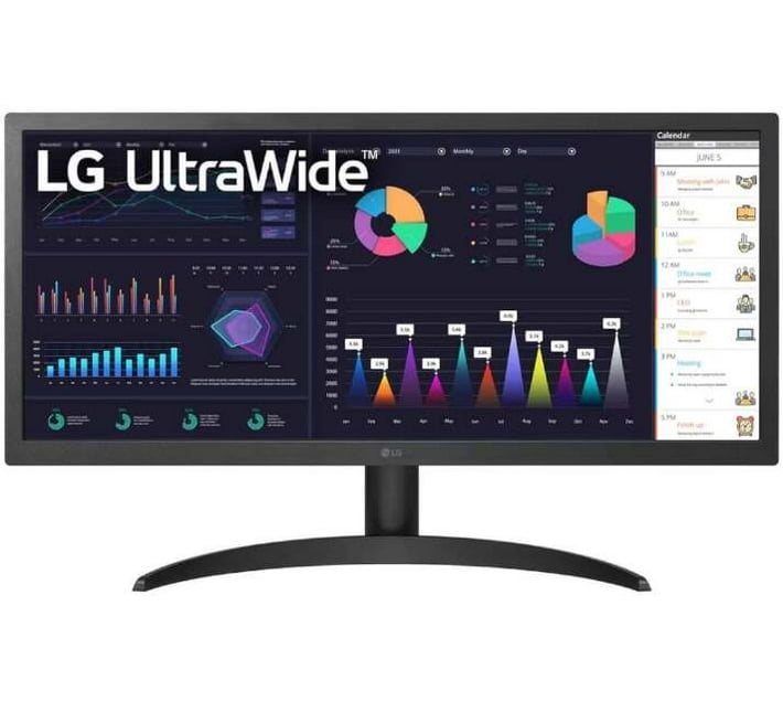 LG 26 inch Curved Full HD IPS Panel Business Monitor (IPS Panel Ultra ...