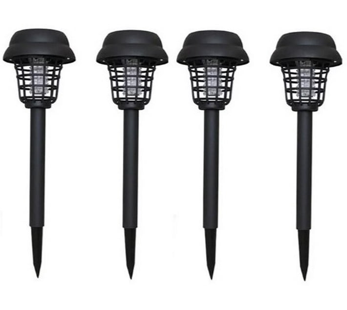 Generic Solar Powered LED Light Mosquito Pest Bug Zapper Insect Lamp (4 ...