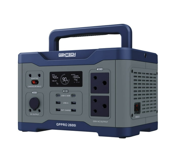 Gentech 2600W PORTABLE POWER STATION 2600W | Makro
