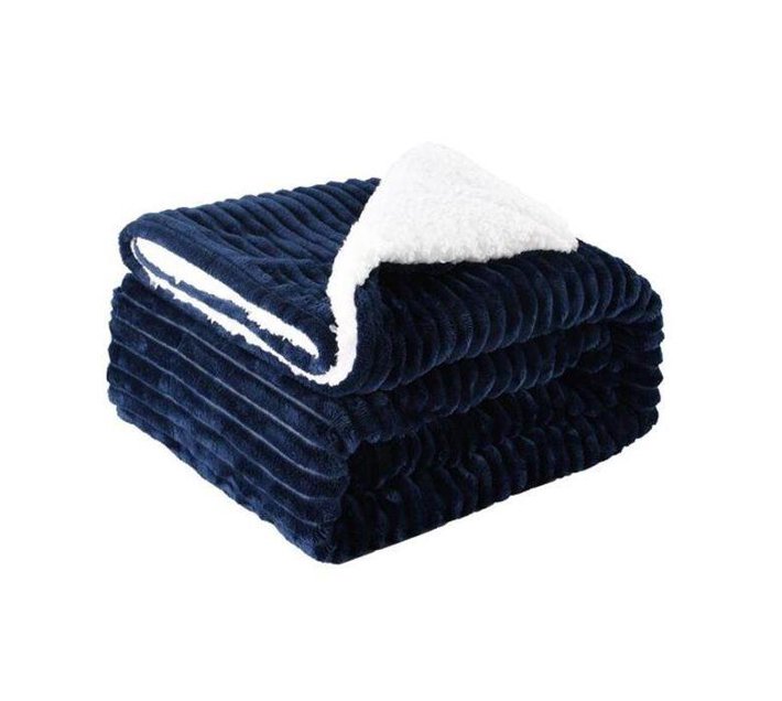 Someone’s in a Makro Warm and Cozy Lamb Velvet Double Layer Draw ...