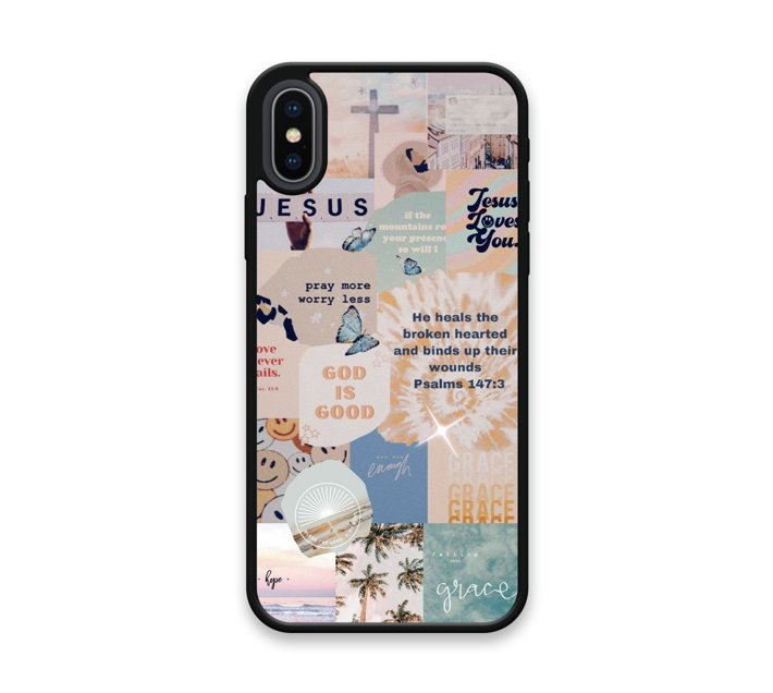 Caitscases TPU Fashion Covers - Apple iPhone X (Faith Collage) | Makro