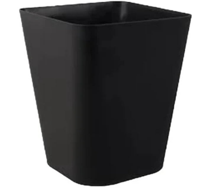 Generic H-231711 Plastic Dustbin (Black) | Makro