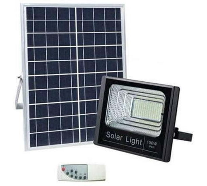 Digital World DW-100W SMD Solar LED Solar Light Set (Free Standing Pack ...