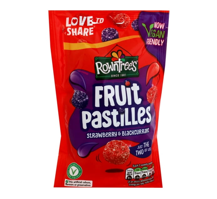 Rowntrees Gums & Jellies S/Berry & Black Curnt (143g) | Makro