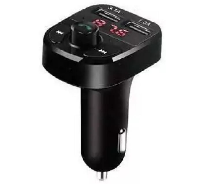 GENERIC v5.0 Car Bluetooth Device with Transmitter (Black) | Makro