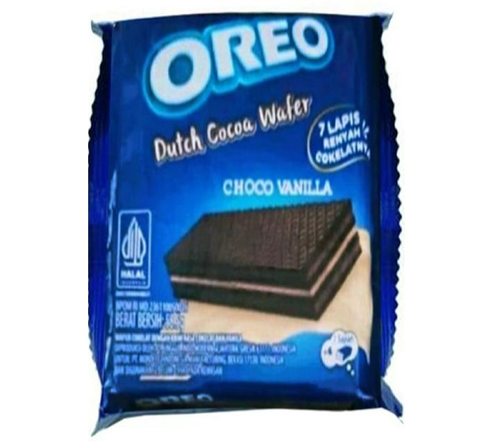 Oreo Mini Dutch Cocoa Wafers Choco Vanilla Box of 48 Cookies (30 g) | Makro