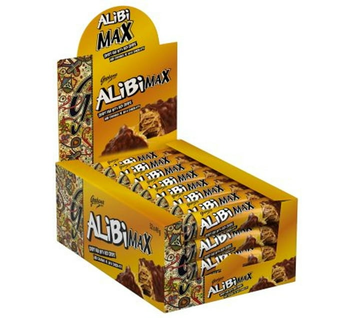 Alibi Max Caramel Compound Chocolate Bars (32 x 1600 g) | Makro
