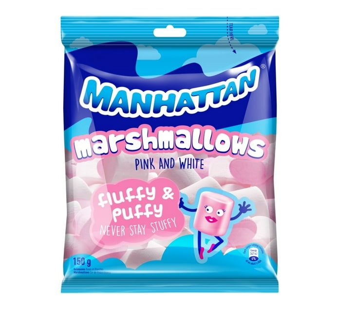 Someone’s in a Makro Manhattan Mallows Pink & White (1 x 150g) Mood