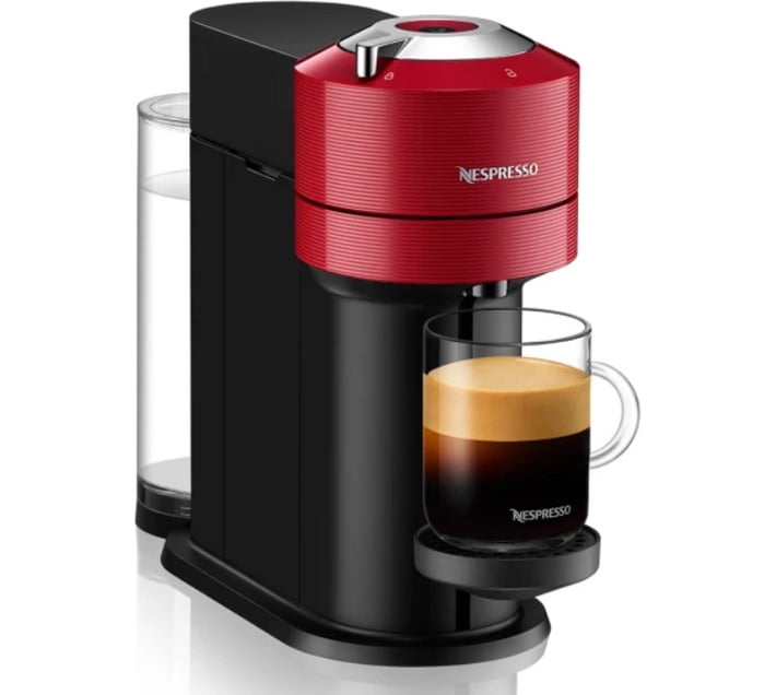 Nespresso Vertuo Next Coffee Machine 10 Cup Coffee Maker (Red, Black ...