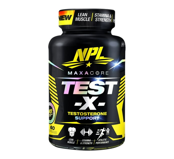 Buy NPL Maxacore Testosterone Support 60 Capsules in Bulk | Makro Business