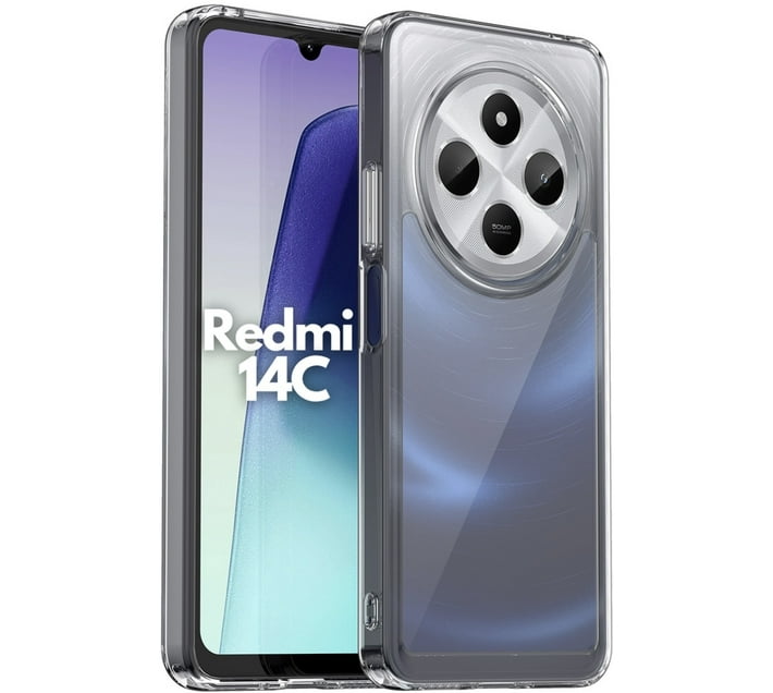 Celltime Candy Clear Case for 14C Shockproof Protective Case for Redmi ...