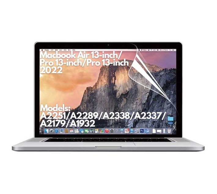 Someone’s in a Makro WiWU Macbook Air 13-inch & Pro 13-inch PET Screen ...