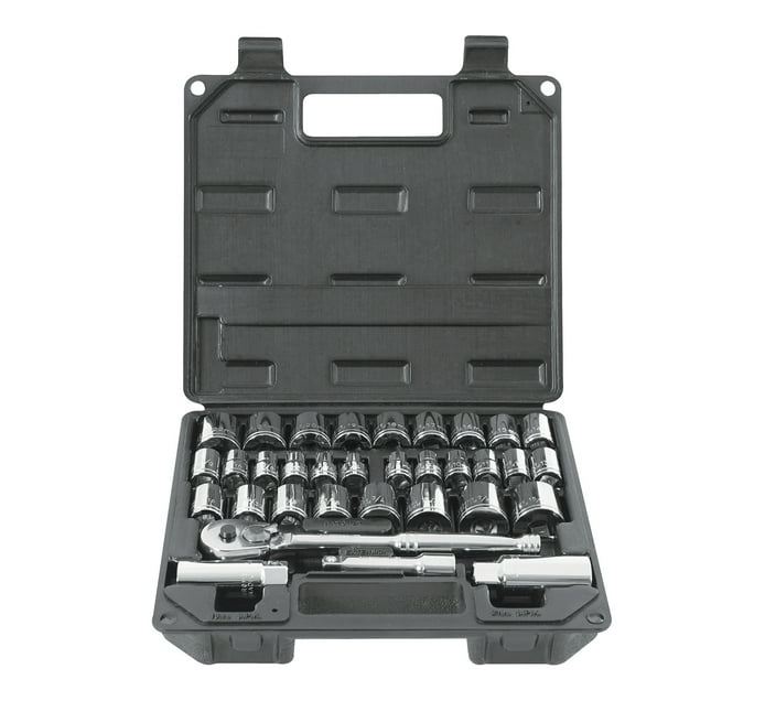 Someone’s in a Makro Mastercraft 33pc 3/8" Imperial and Metric Socket ...