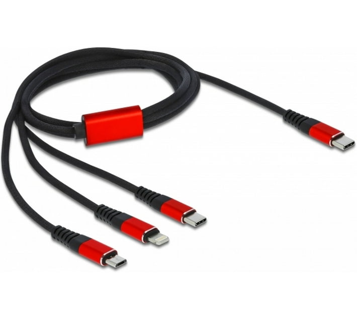 Generic CAB-3IN1-1M-001 USB Adaptor (Black) | Makro