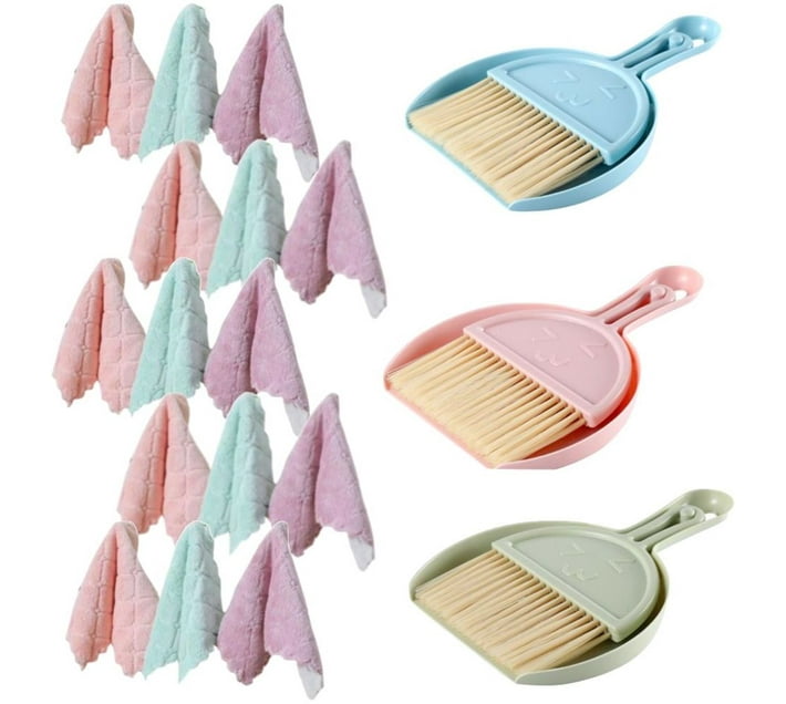 The Good Sport Home Kitchen 15 Pcs Super Absorbent Dish Cloths With 3 ...