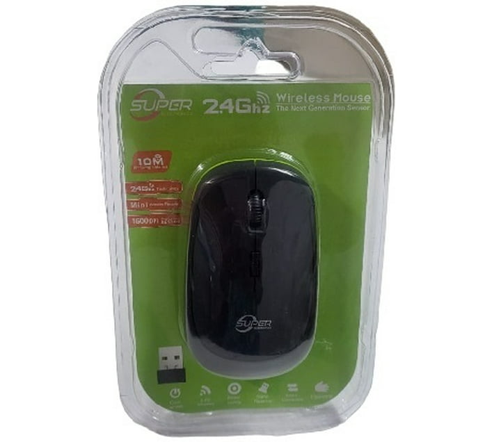 SUPER E SE-M03 USB 2.4Ghz Wireless Mouse Wireless (2.4GHz Wireless ...