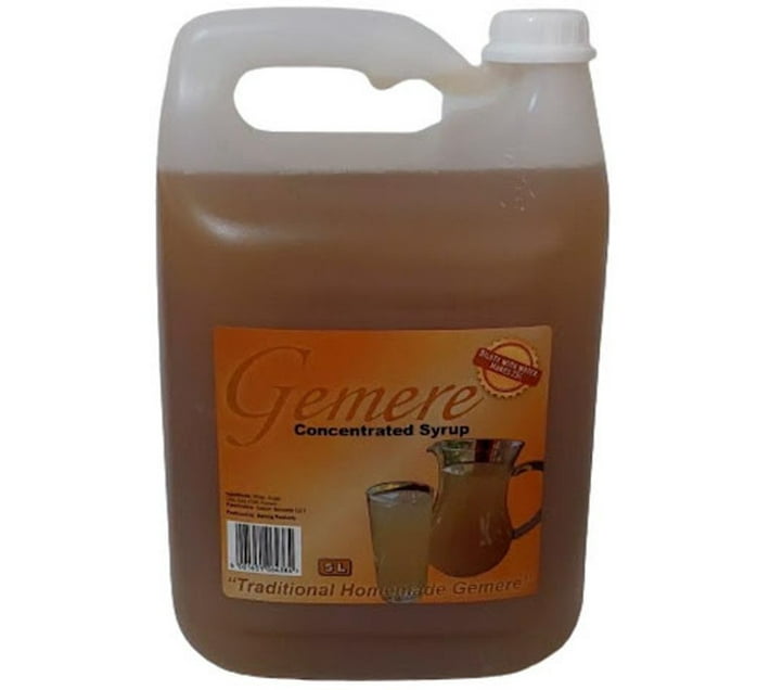 Gemere Original Ginger Concentrate Syrup (5 L) | Makro