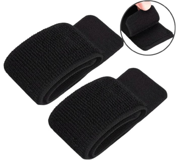 PromoSport Sports Calf Straps Supporter For Sports (Black) | Makro