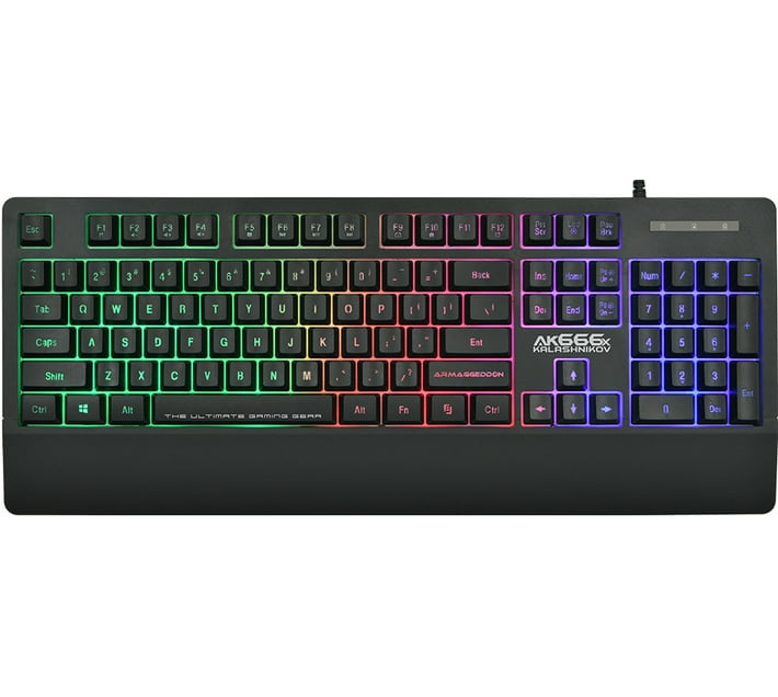 Armaggeddon AK-666X Kalashnikov Wired USB Gaming Keyboard | Makro