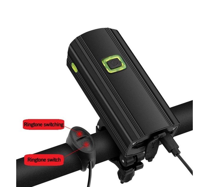 Someone’s in a Makro Aerbes AB-ZX06 Dual Light Source Horn Bicycle ...