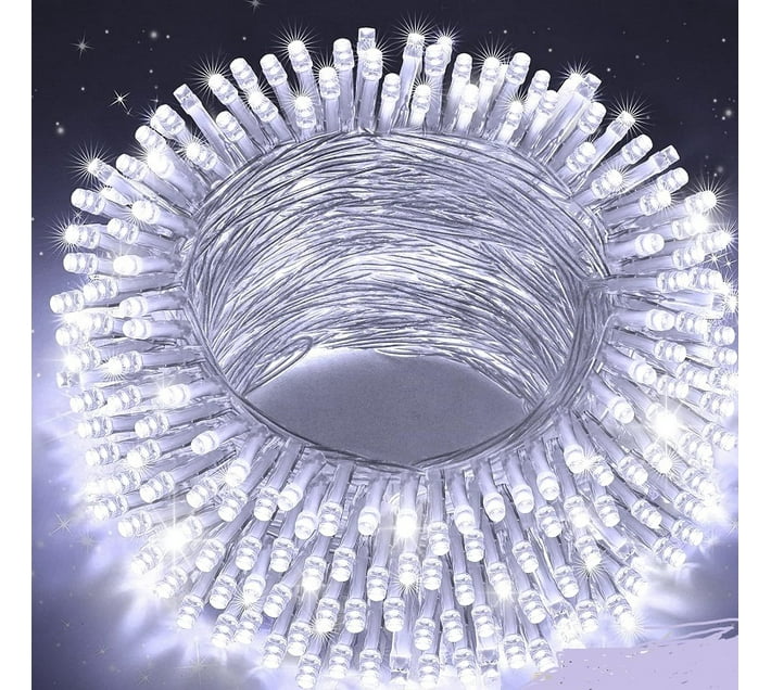 Generic 200 LEDs 14 cm White Steady Bulb Rice Lights | Makro