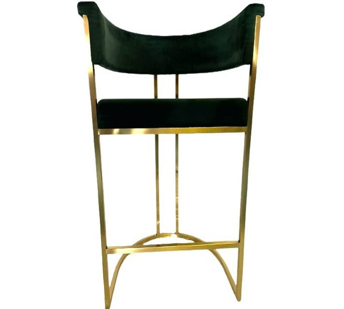 JOST Metal Bar Stool (Finish Colour - Green, DIY(Do-It-Yourself)) | Makro